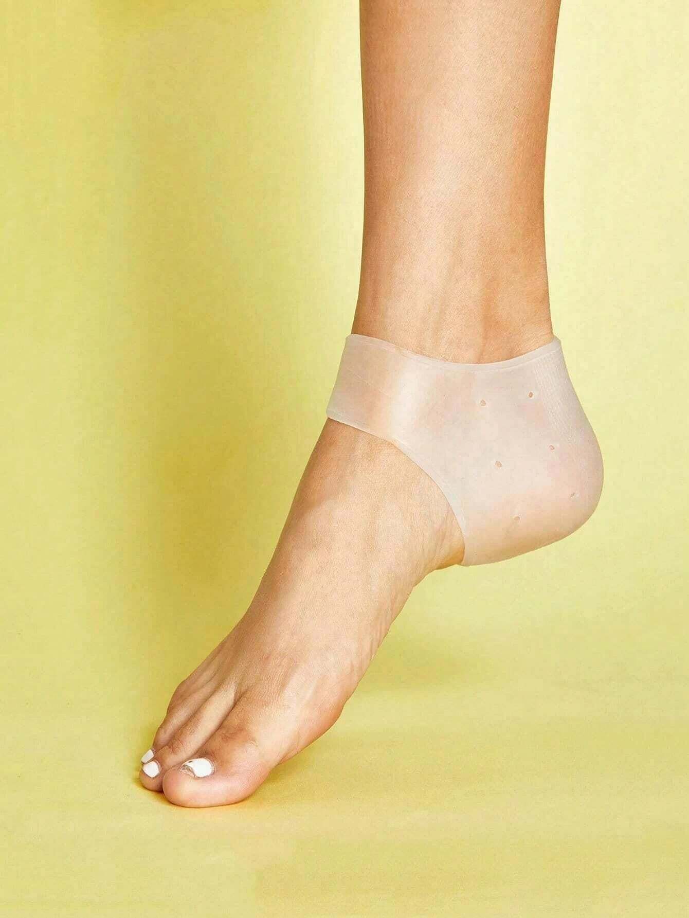 Silicone Heel Crack Protector Socks Prevent Heel Crack | SHEIN