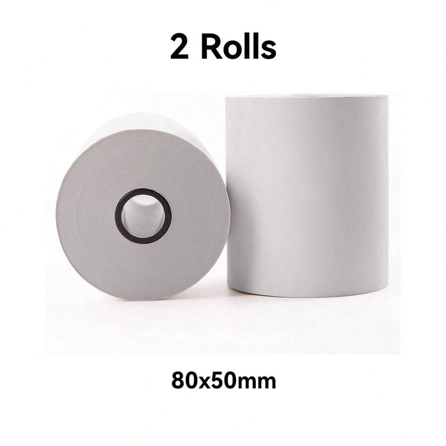 2 Rolls Thermal Paper 3 1/8 X 50ft, Receipt Paper Work For Star ...