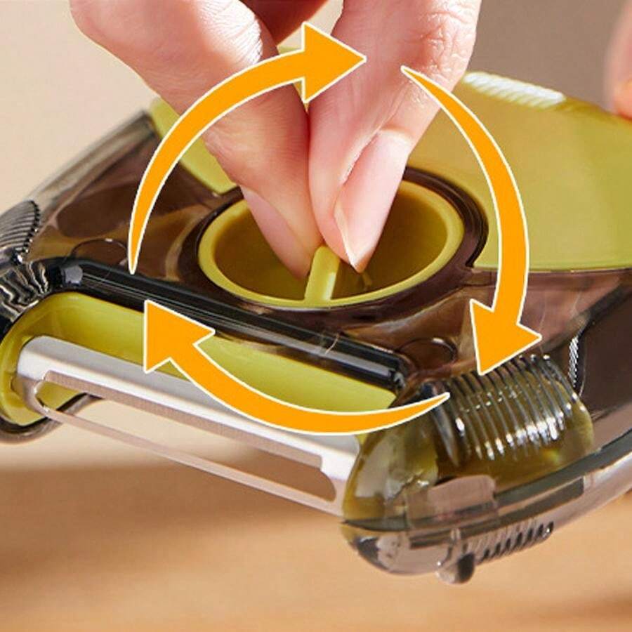 3-In-1 Peeler, Multi-Function Fruit And Vegetable Stainless Steel ...