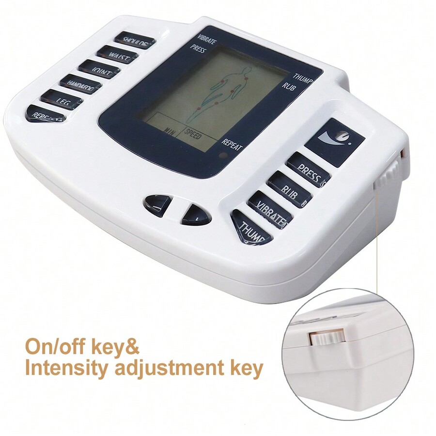 Electric Body Massager Muscle Stimulator Pain Relief Relax Muscle ...