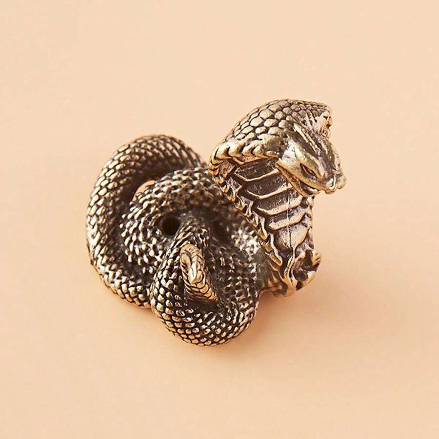 Wealthy Copper Snake Decoration For Living Room, Vintage Craftsmanship ...