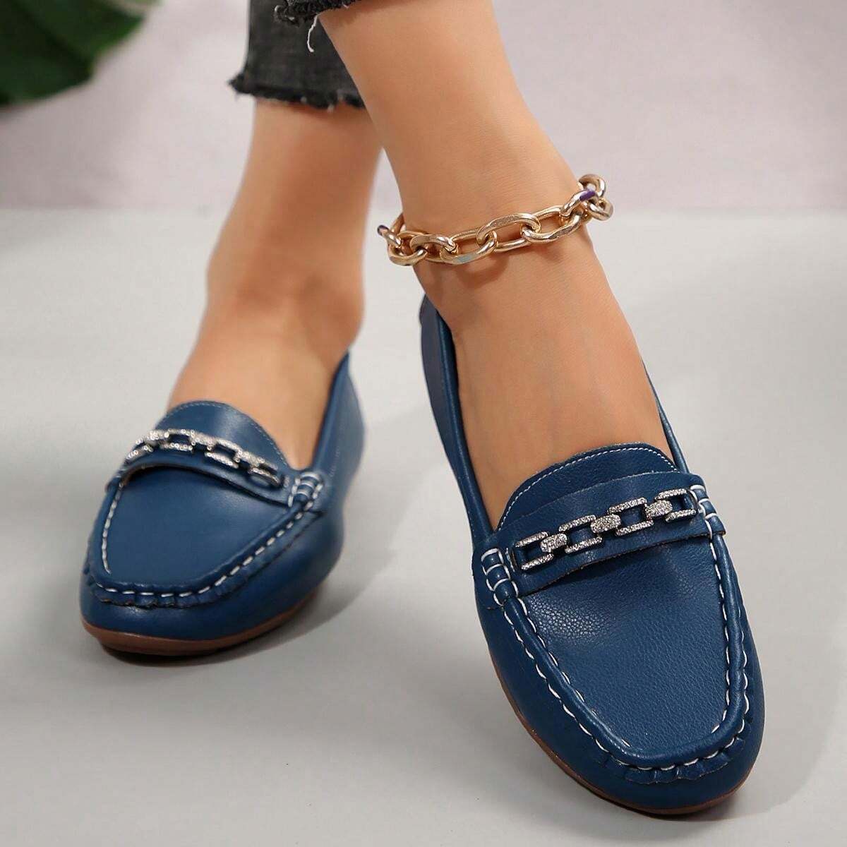 Sapatos Femininos 2024 Novos e Modernos, Planos, Versáteis e Elegantes ...