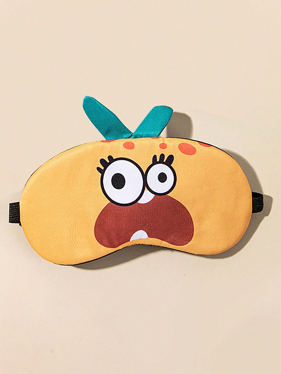 1pc Cartoon Cute Soft Eye Mask For Kids, Students, Children To Use ...