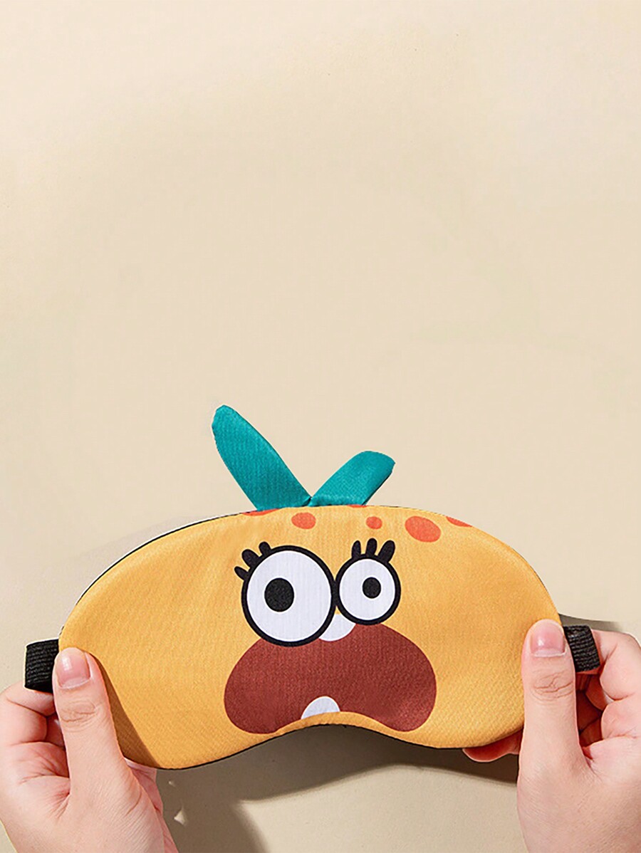 1pc Cartoon Cute Soft Eye Mask For Kids, Students, Children To Use ...