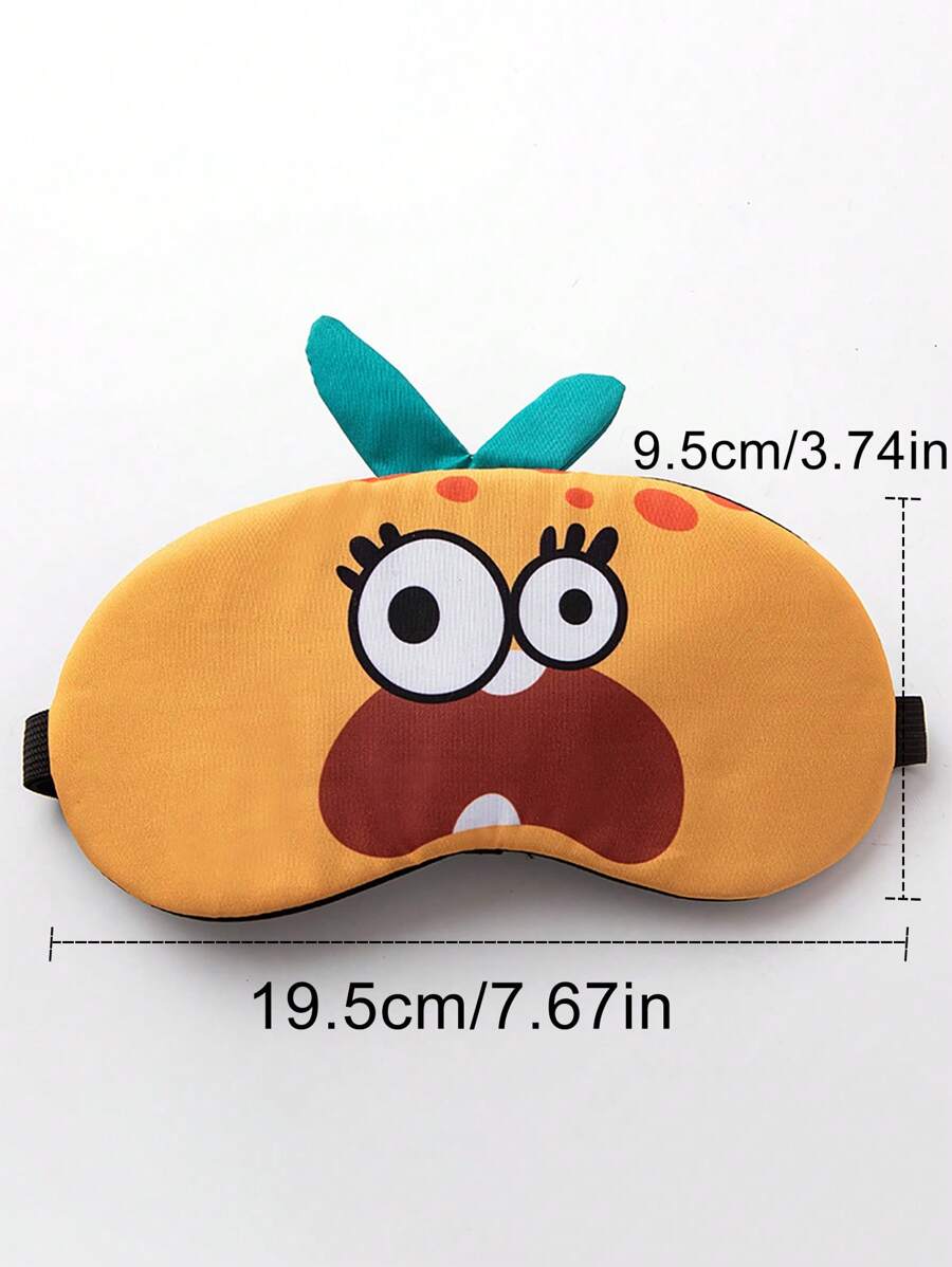 1pc Cartoon Cute Soft Eye Mask For Kids, Students, Children To Use ...
