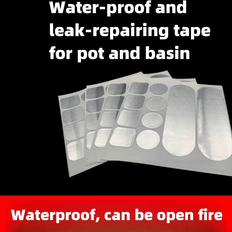 5pcs High Temperature Resistant Stainless Steel Pot Repair Patches ...