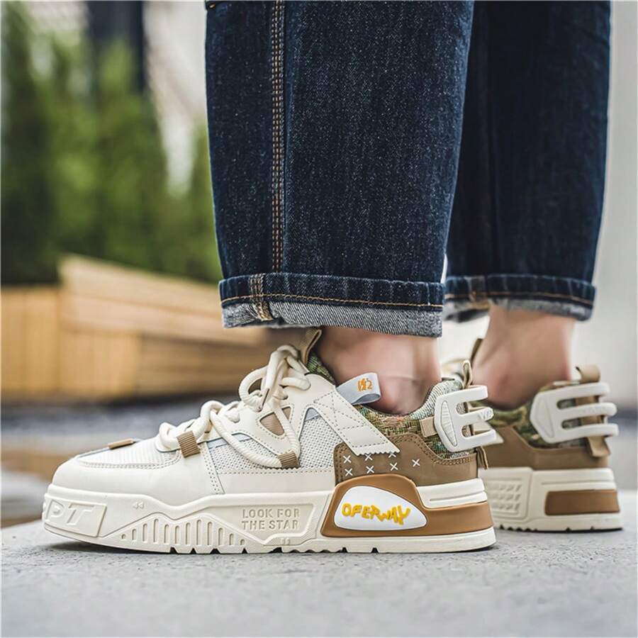 Scarpe da uomo, Nuovo stile estivo respirabile 2024, Scarpe sportive da ...