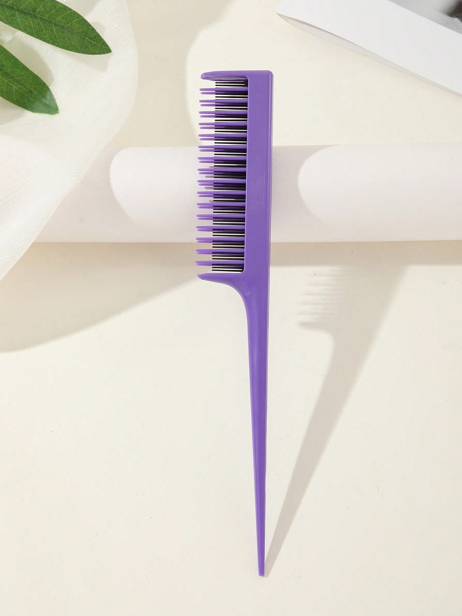 1pc Rat Tail Design Hair Comb With High And Low Tooth For Women Styling ...