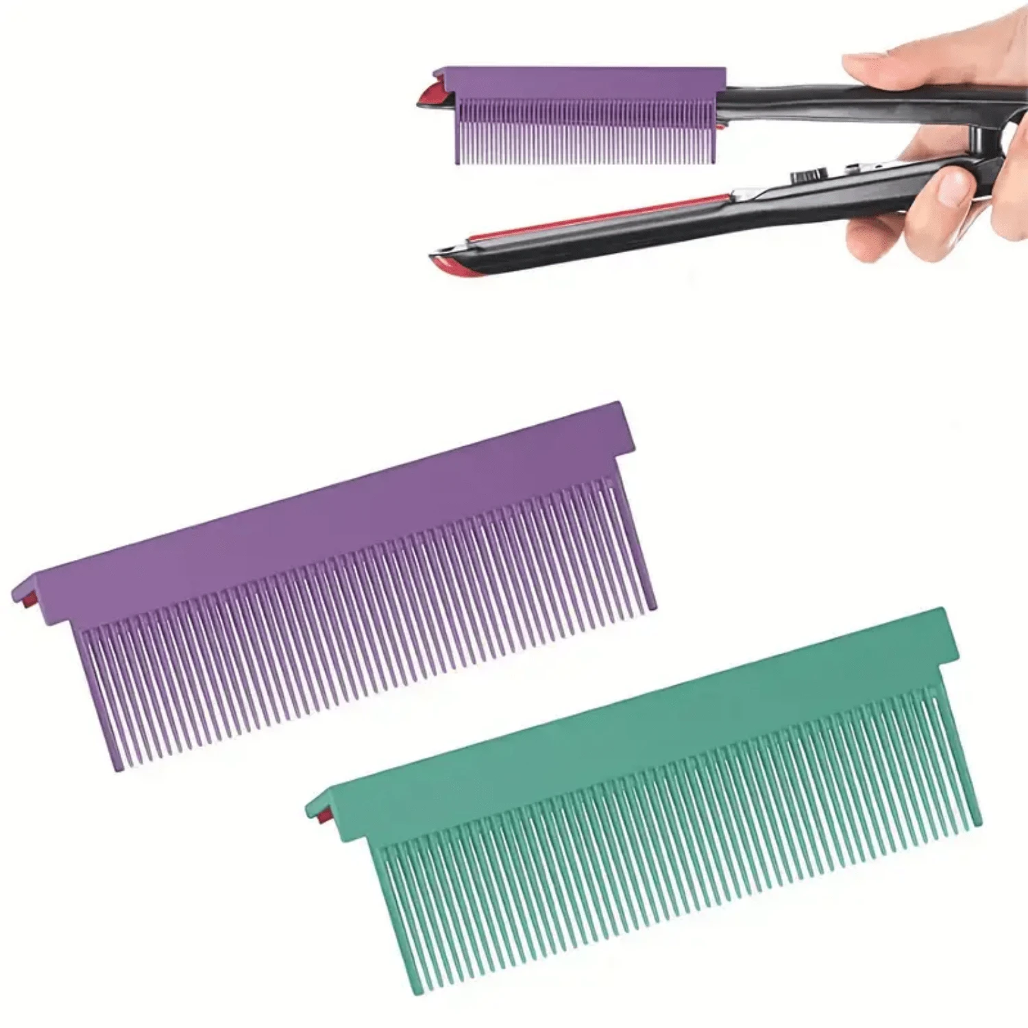 Carbon Fiber Plastic Hair Straightening Comb, Hairdressing Tools For ...