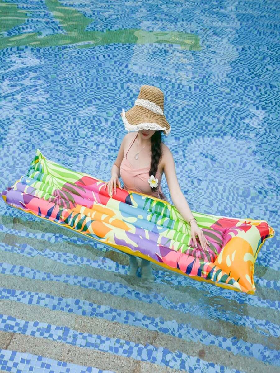 1 pieza Silla inflable para flotar sobre el agua para adultos con cama ...