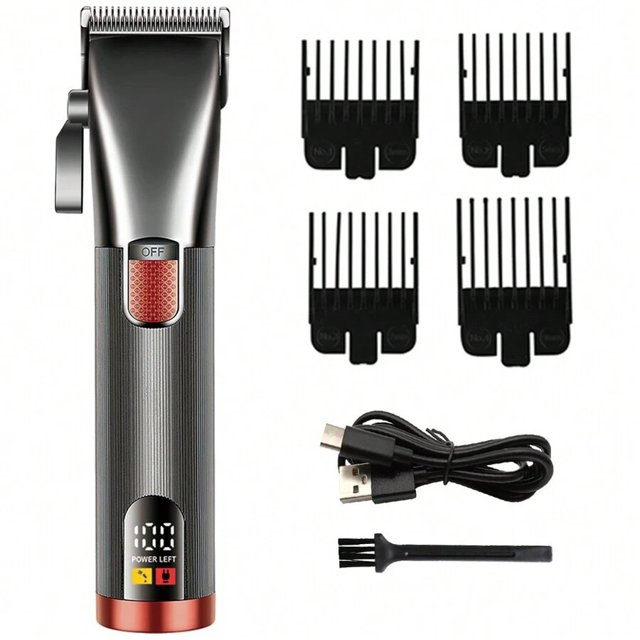 Professional Electric Hair Clipper Portable Hair Trimmer Beard Shaver ...