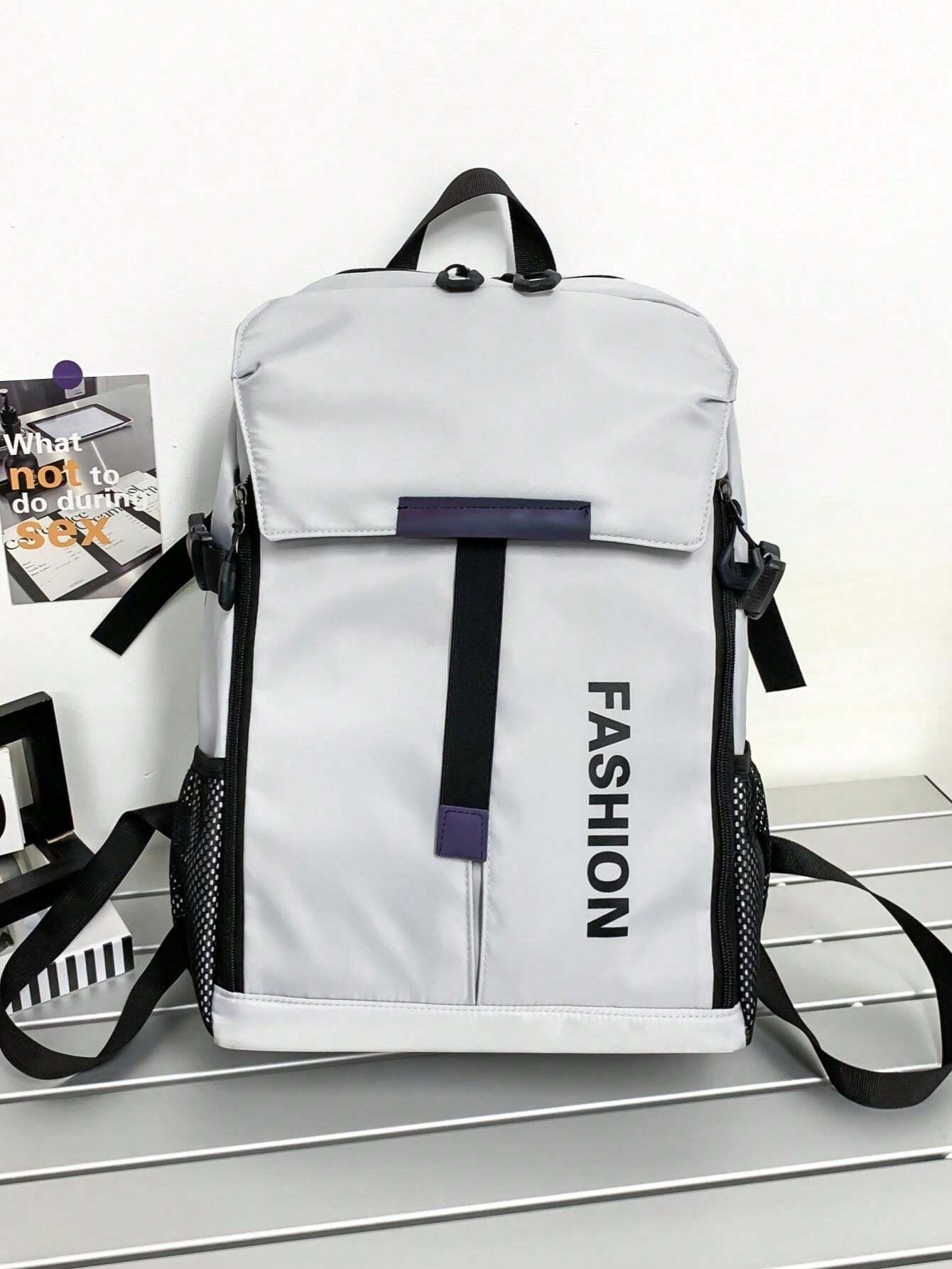 Modischer und lässiger Unisex-Rucksack mit großer Kapazität für ...