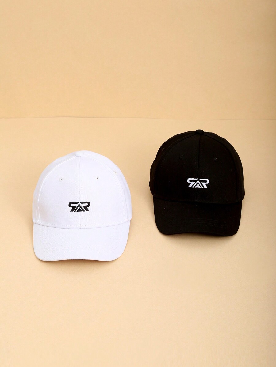 2 pezzi Cappelli da baseball, Cappelli solari neri e bianchi per ...