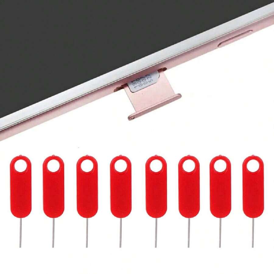 5/10pcs Stainless Steel Needle Sim Card Tray Removal Eject Pin Key Tool ...