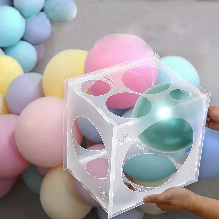 2pcs 11 Holes 2-10 Inch Balloon Sizer, Foldable Plastic Balloon ...