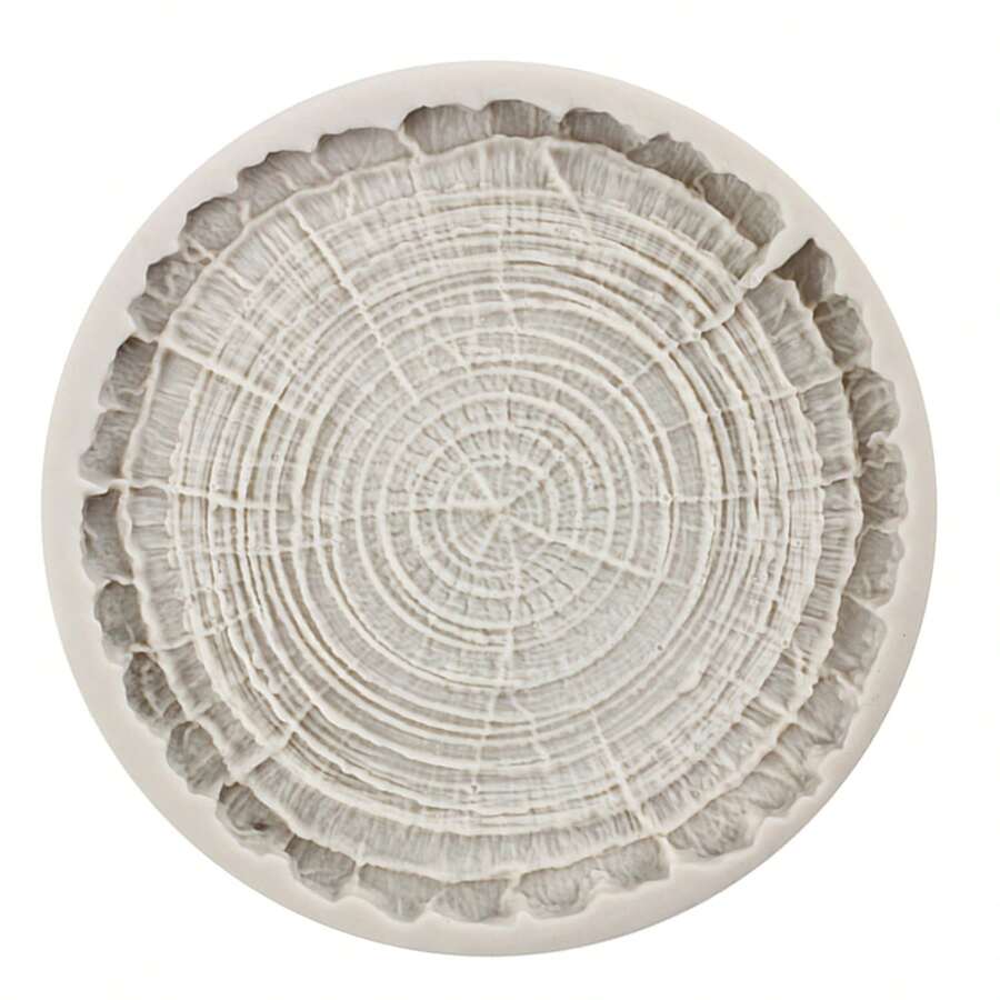 Tree Rings Lace Resin Silicone Fondant Molds Tree Stump Chocolate ...