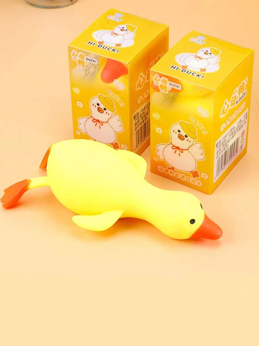 1 Piece Of Rhubarb Duck Pinching And Music Duck Tabletop Decoration ...