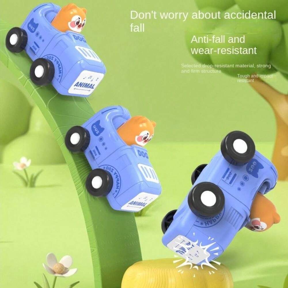 Juguete de coche de ingeniería de dibujos animados para niños, rompecabezas de coche de dibujos ...