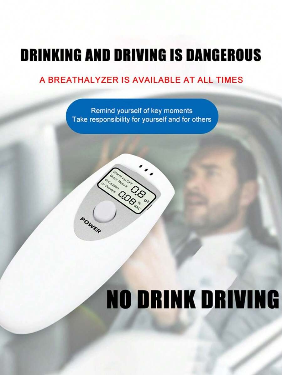 1pc Portable And High Precision Alcohol Tester For Convenient Use ...