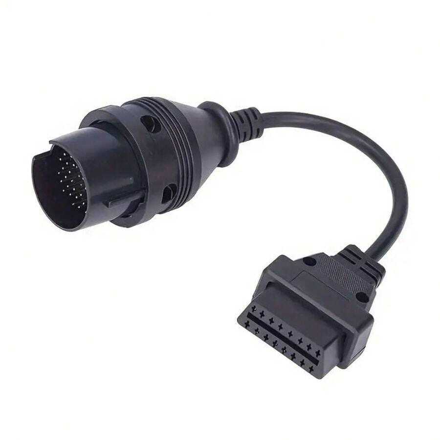 For Mercedes-Benz: MB 38-Pin To OBD2 OBDII 16-Pin Diagnostic Adapter ...