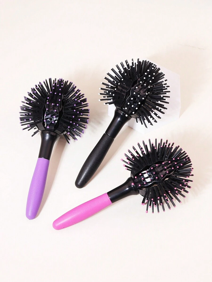 1 Piece Of 8-In-1 Styling Hair Brush, Spherical Ball Brush Suitable For ...