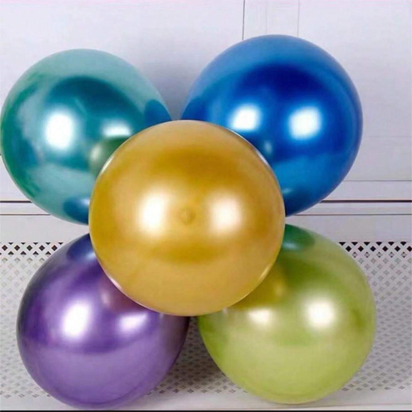 10/15/20 Peças balões metálicos roxos espessos de 12 polegadas ...