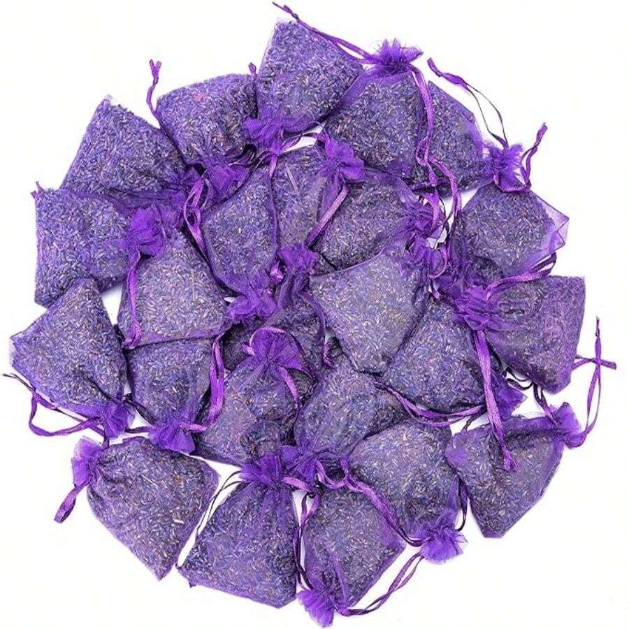 3 Pieces Of Lavender Sachet, Wardrobe, Clothing Sachet, Bathroom ...