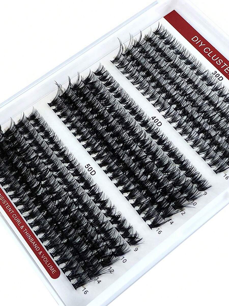 HBZGTLAD 300 Bundles 15 Rows 30+40+50 Strands 0.07mm Fine Heat Fusion ...