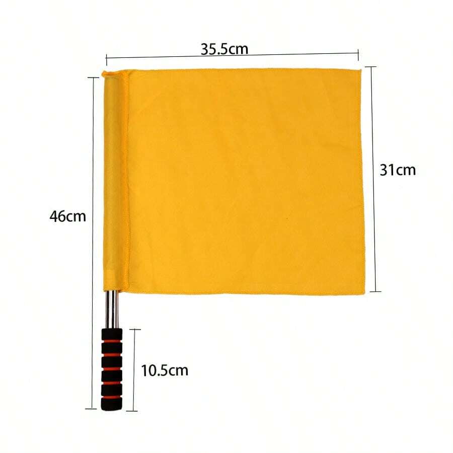 1pc Athletics Field Corner Flag Starting Signal Flag Referee Command Flag Border Flag For Track ...