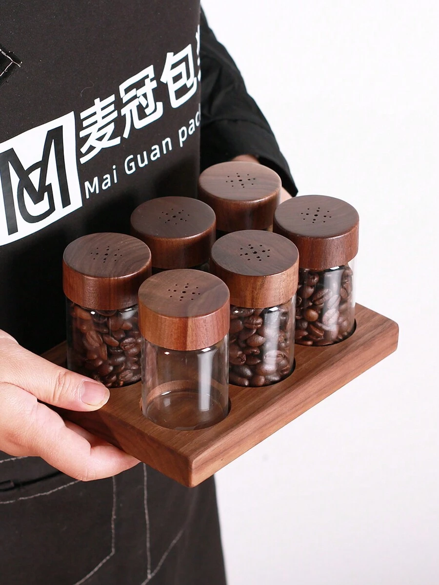 Coffee Bean Cellar Tubes Single Dose Coffee Bean Storage With Hopper 6 ...