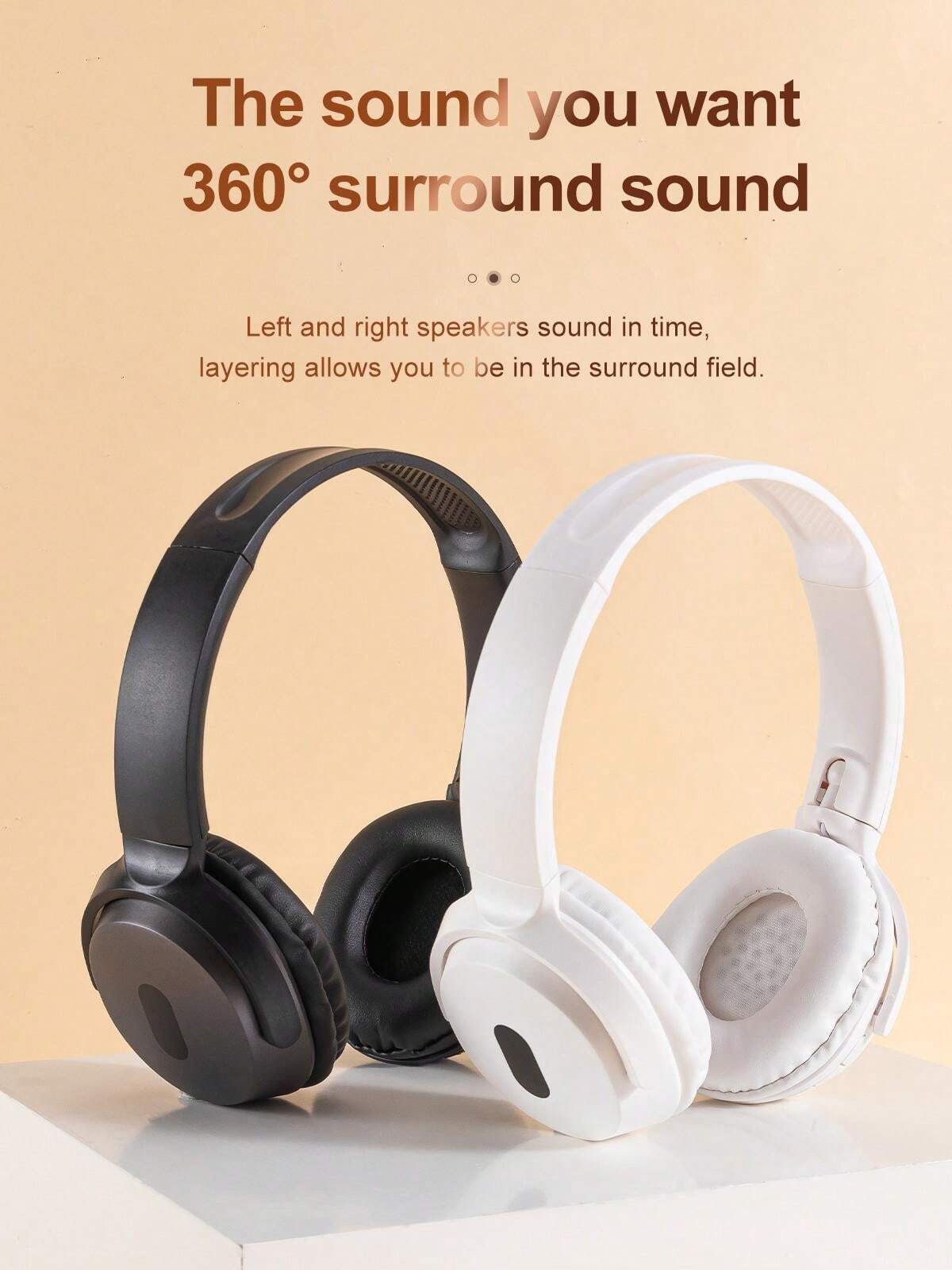 Wireless Headphones Over Ear, Sport Headsets, Lightweight Folding ...