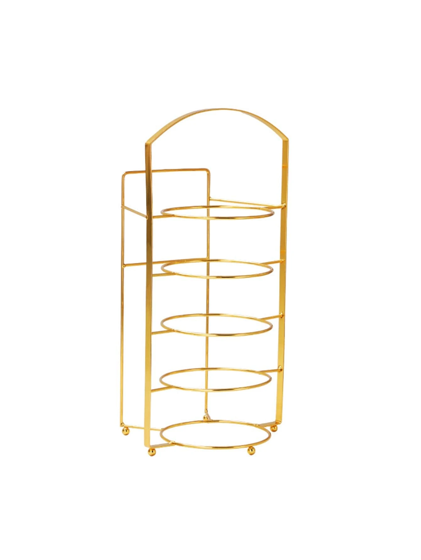 1pc Creative Portable Kitchen Prep Rack, No-Drilling Required, 5 Tier ...