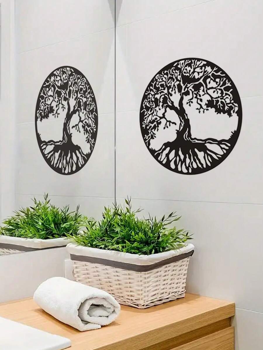 Celtic Tree Of Life Wall Art Decal Family Tree Wall Sticker For Living ...