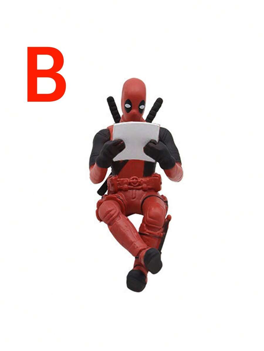 1pc Cute Deadpool Figure Model Toys Desk Decoration Deadpool Car Home ...