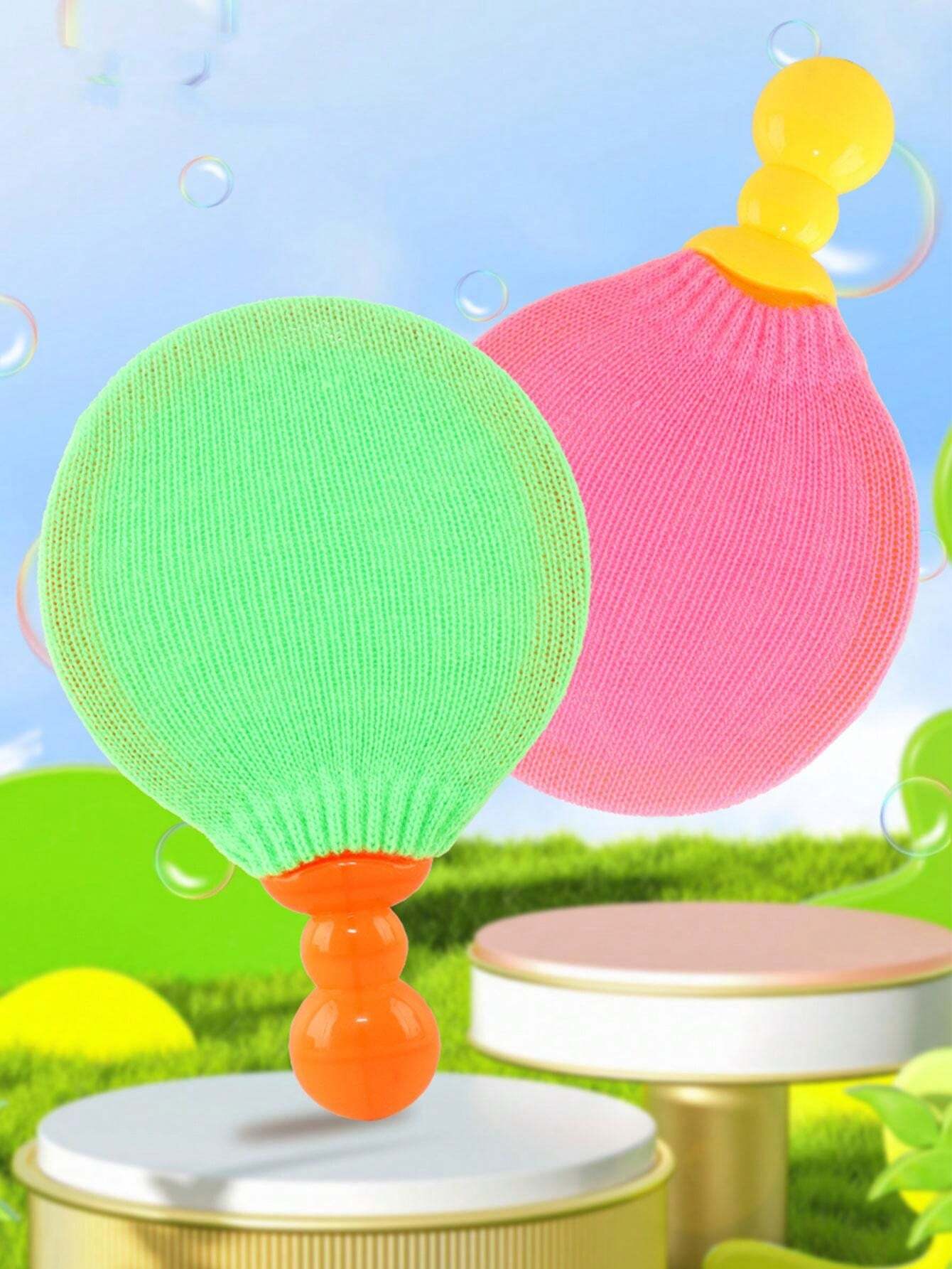 Bubble Ping Pong Paddle Toy For Playing Bubble Ball, Stress Relief And ...