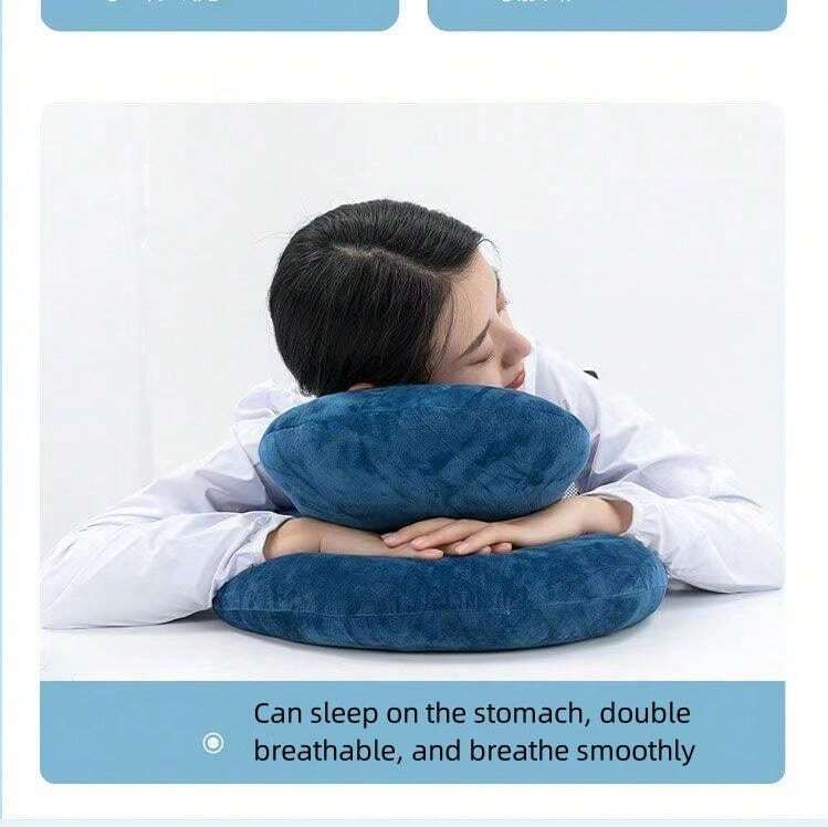 1pc Nap Pillow, Office Sleeping Pillow, Nap Break Pillow For Sleeping ...