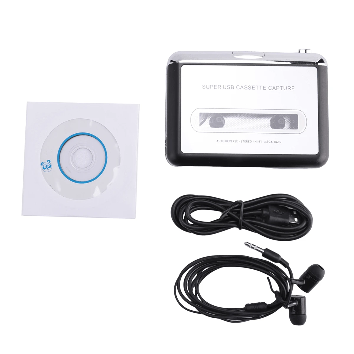 Cassette Player, Cassette To MP3 Converter, Capture Audio Music Player ...