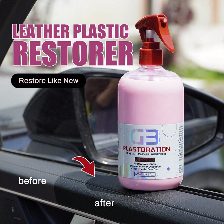 100ml 250ml 500ml Car Plastic Restorer Coating Agent Auto Plastic ...
