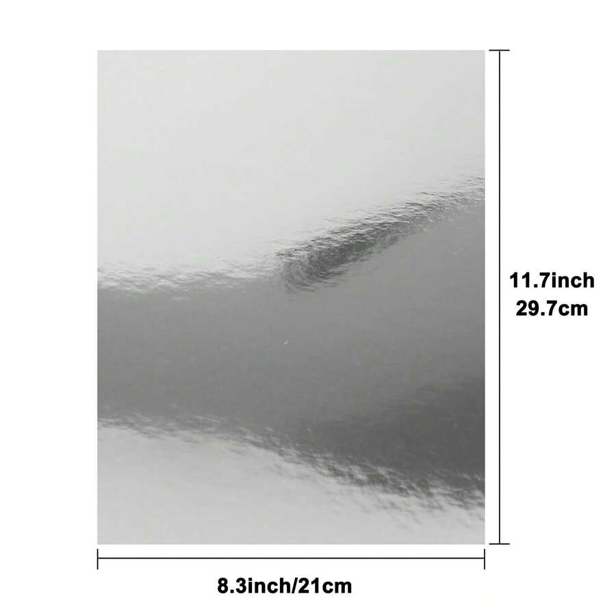 10 Sheets A4 Metallic Gold And Silver Card Stock Sheets For Crafting ...