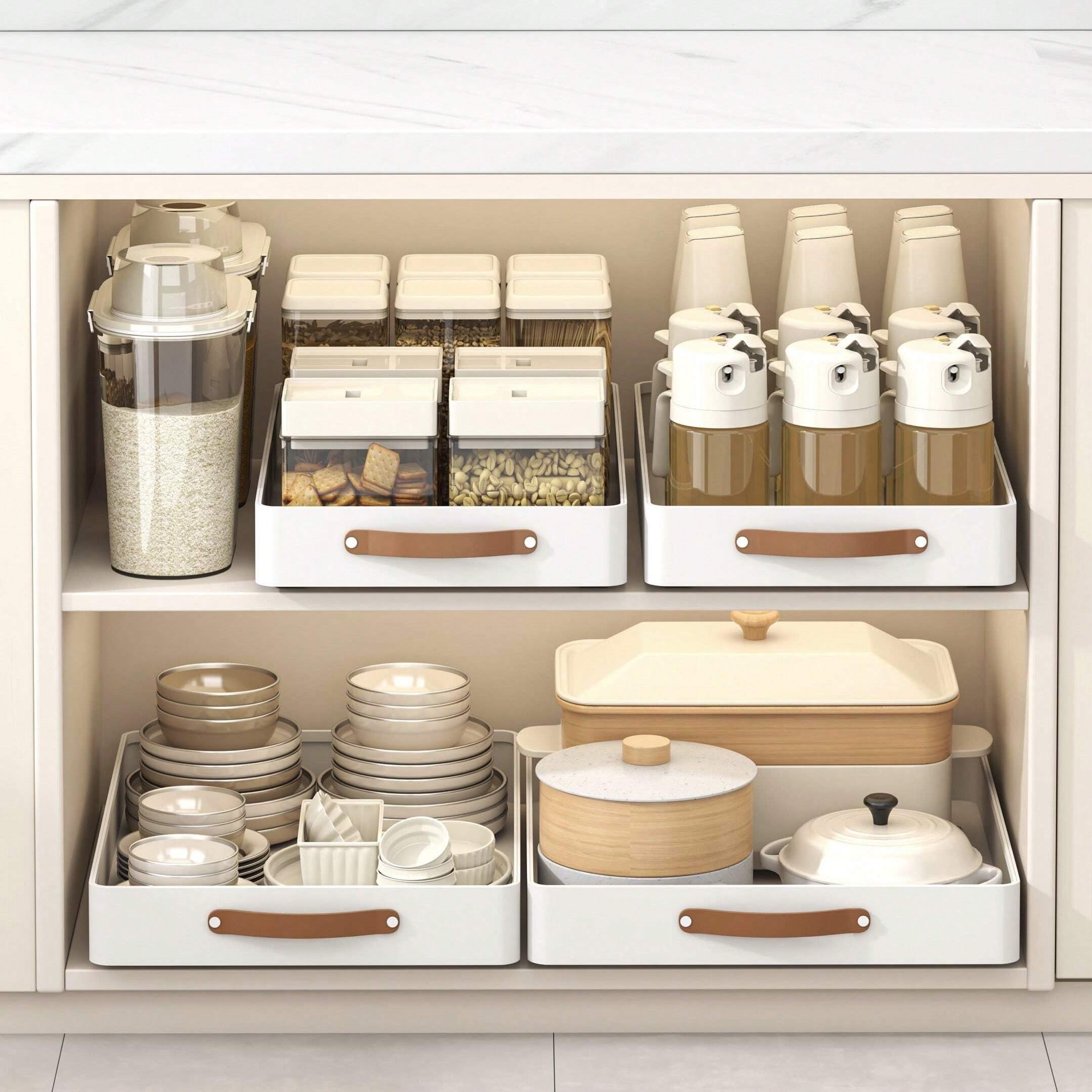 Stainless Steel Kitchen Dish Rack Drawer Type Bowl & Plate Storage ...