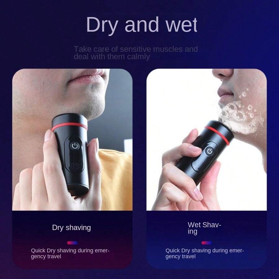 ARGNER Mini Electric Shaver,Electric Shaves For Men,Alloy Body,25 Small ...