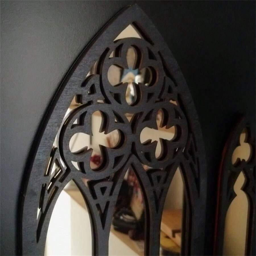 Gothic Mirror, Set Of 3, Cathedral Arch Window | SHEIN UK
