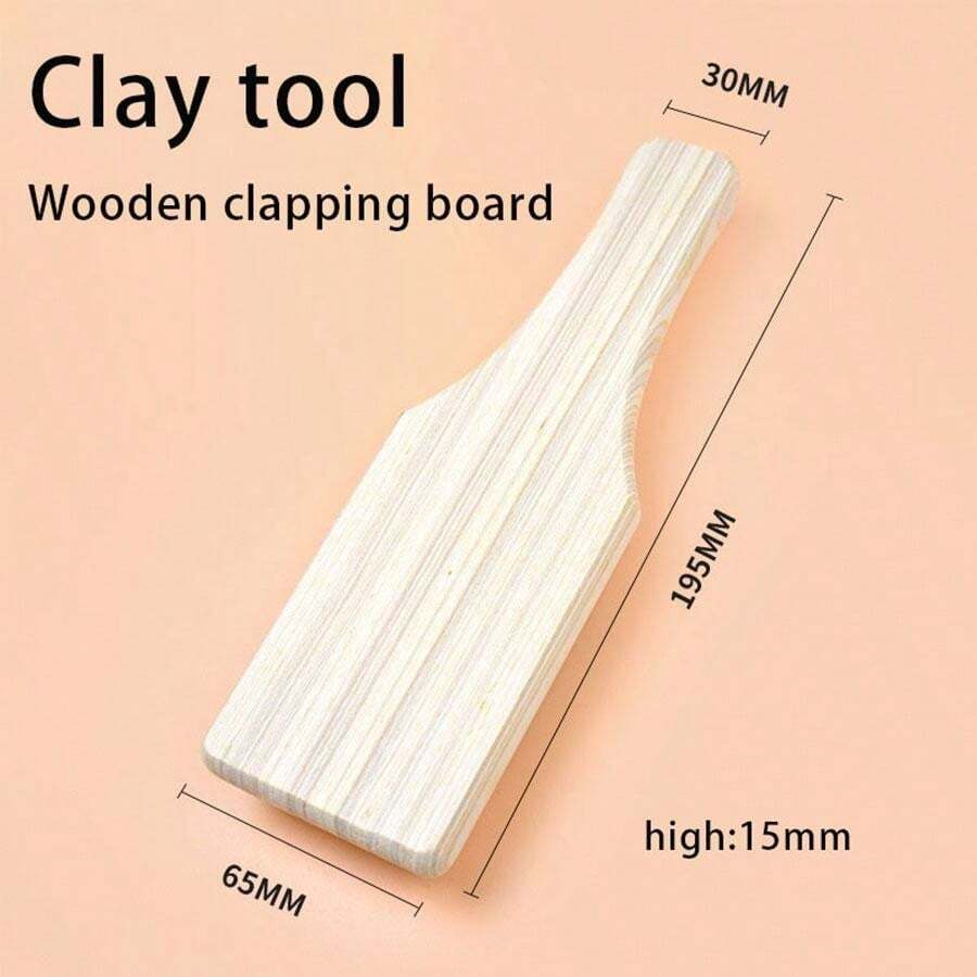 1 pezzo Attrezzo di scultura in argilla Tampone in legno Tampone in ...