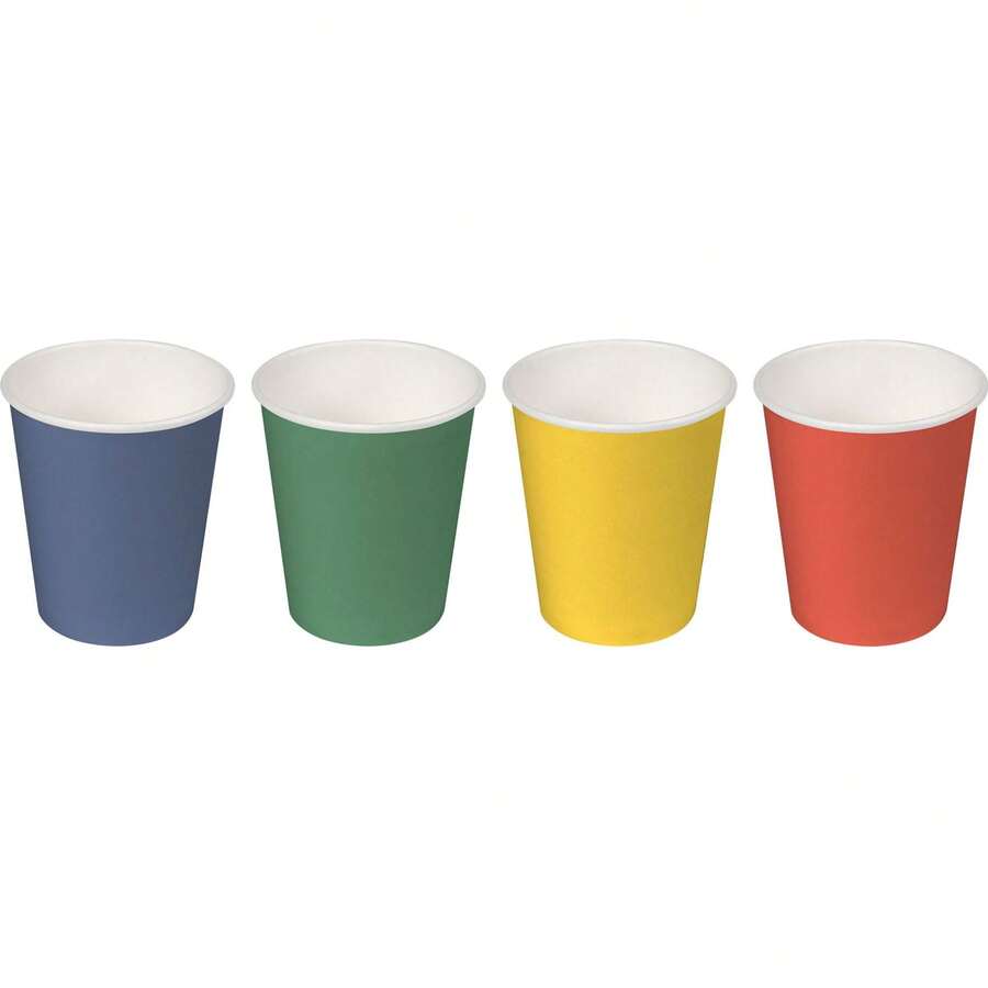 Algon | CARDBOARD CUP SET 40 UNITS COLORED SHOT CUPS 50CC - Logical And ...