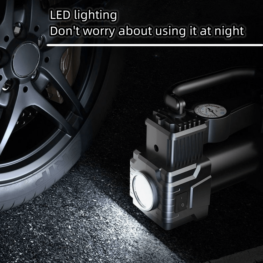 1PC Car Mounted Inflation Pump, Portable High-Power Car Tire Inflation ...