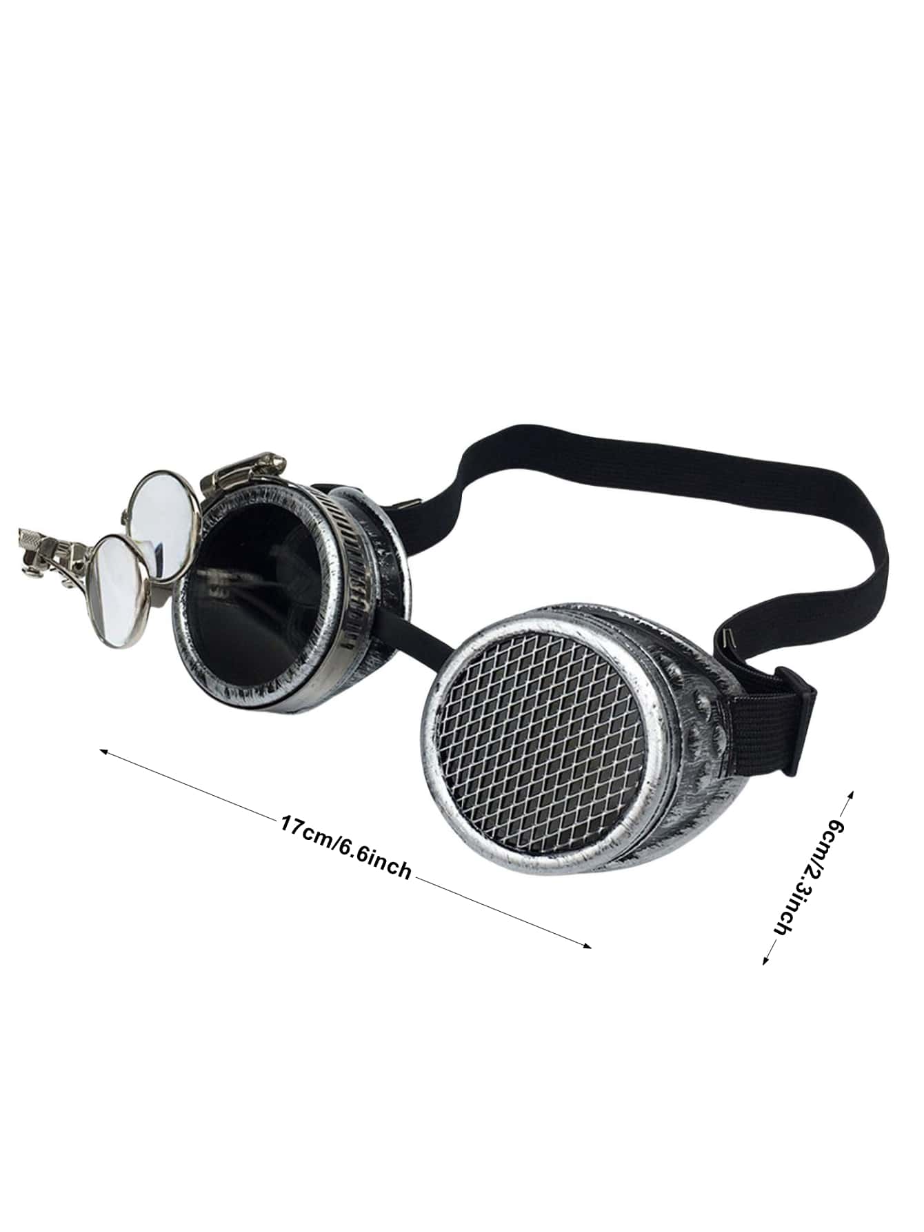 Gothic Retro Style Steampunk Gothic Goggles Magnifying Glasses Model ...