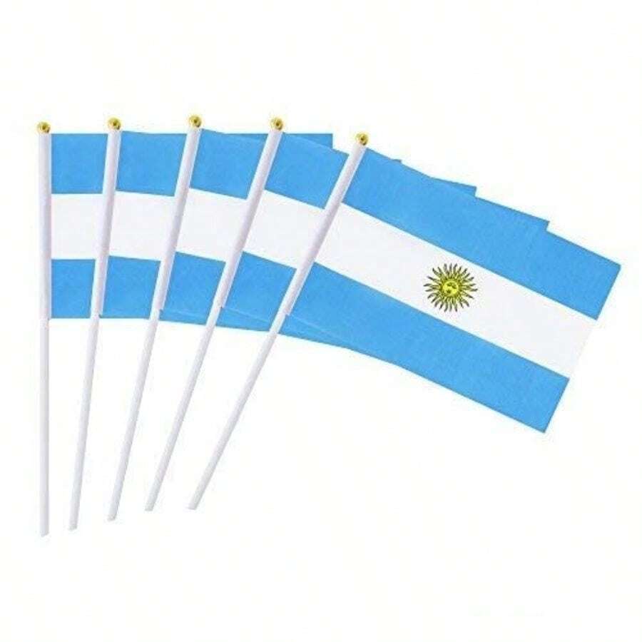 25 Pack Hand Held Small Mini Flag Peru Flag Peruvian Flag Stick Flag ...