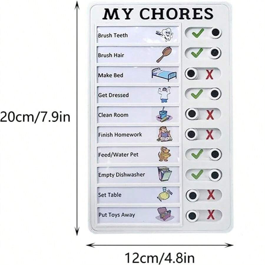 Reusable Time Management Task Tracker Board, To-Do List Whiteboard With ...