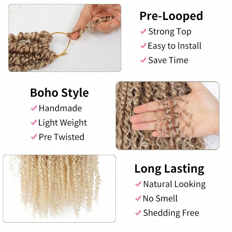 Boho Passion Twist Hair Pre Twisted Crochet Goddess Passion Twist 1 ...