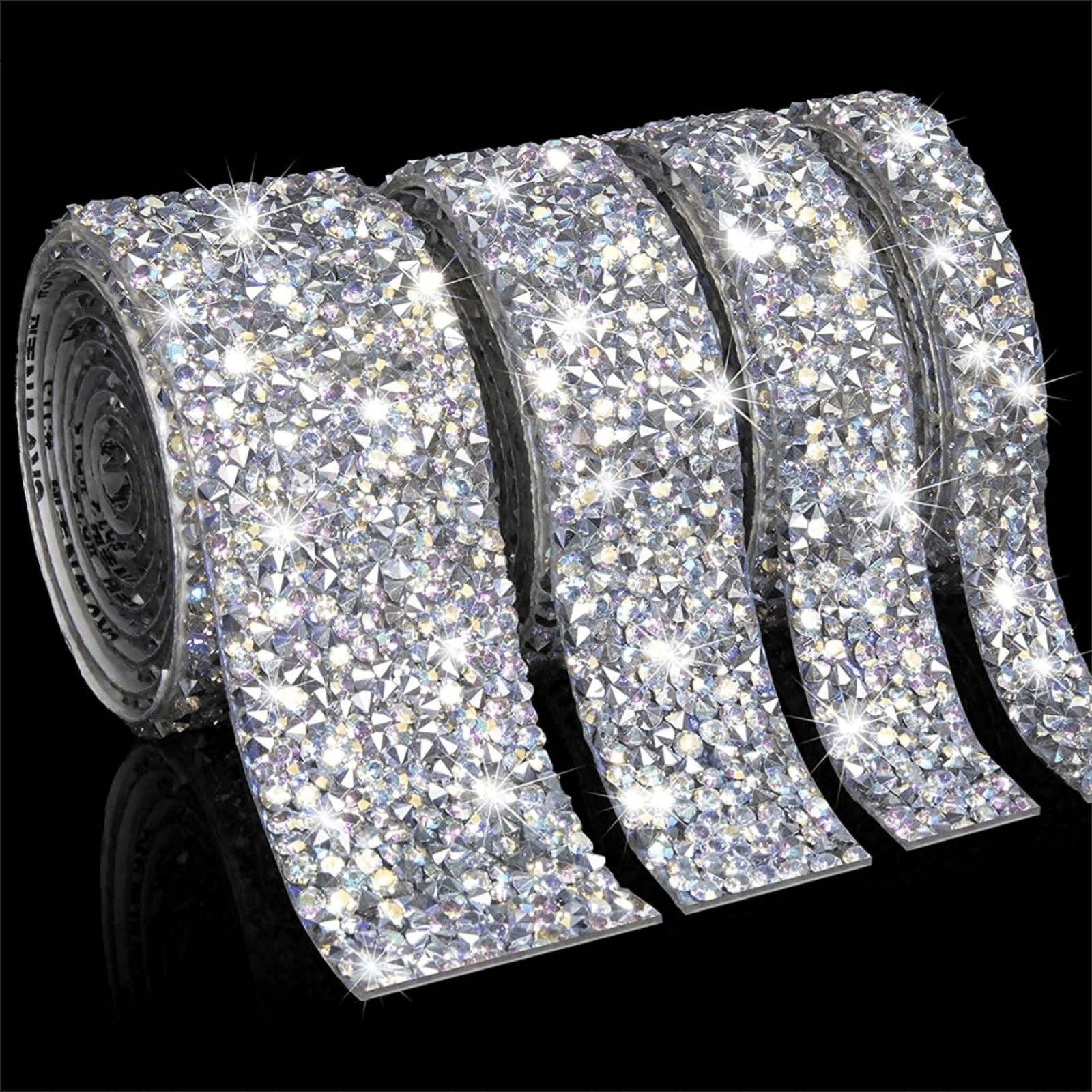 1 meter hars strass lint voor bruidsjurk decoratie DIY zelfklevende ...